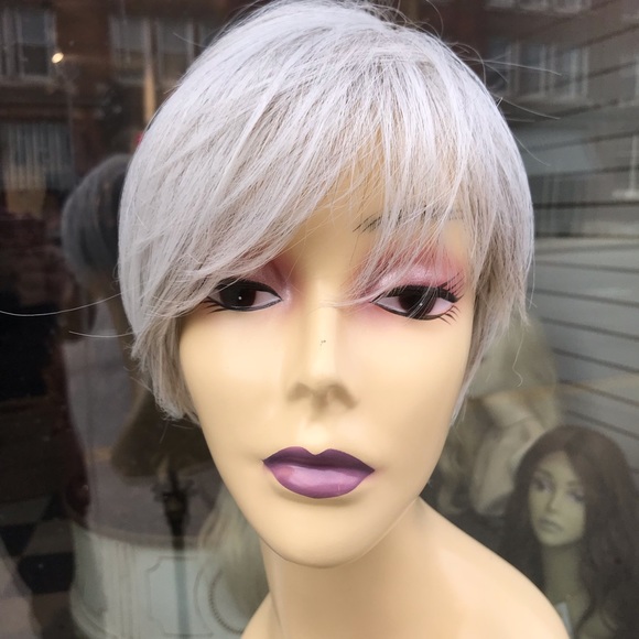 Hair | Grey Silver Bob Wig Sale Look At This Beauty | Poshmark